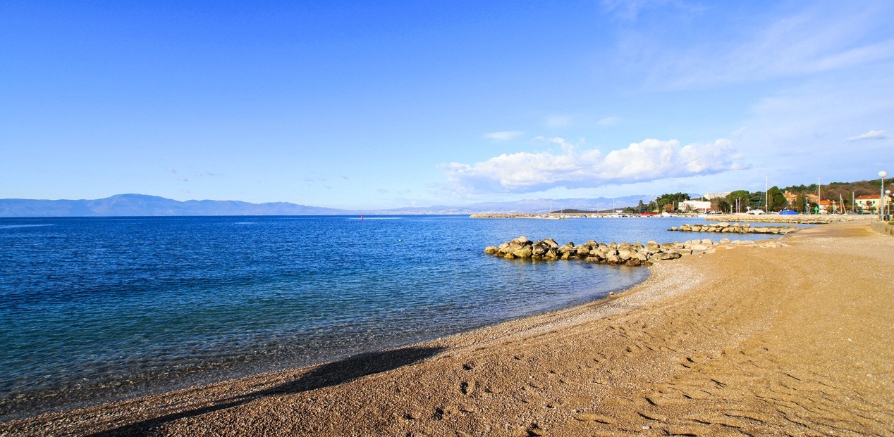 Rupa Beach on the island of Krk - Malin Krk