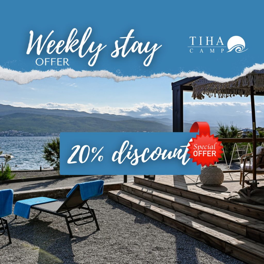 Special offer for stays from min. 7 nights at camp Tiha - Malin Krk